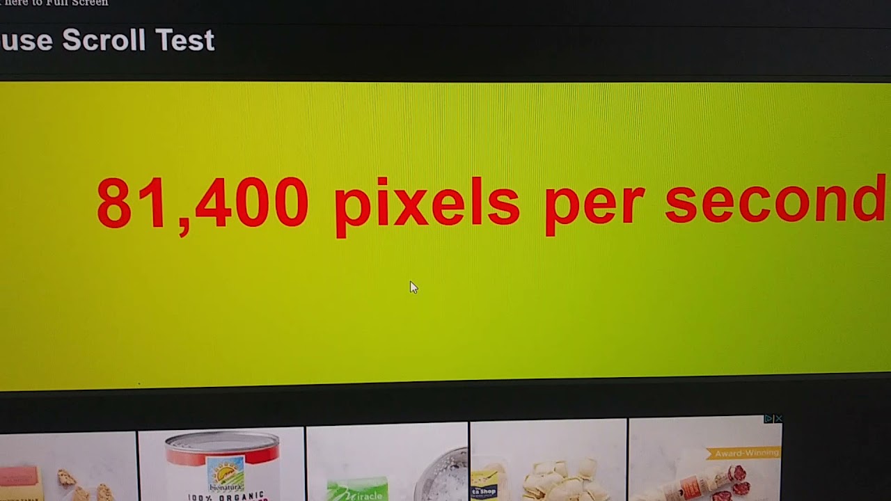 scroll speed test #2 - YouTube