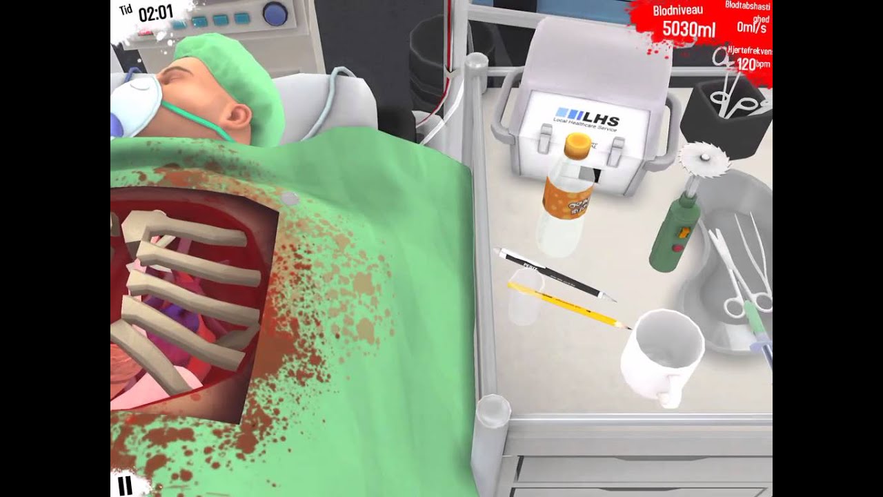 Surgeon Simulator gameplay - YouTube
