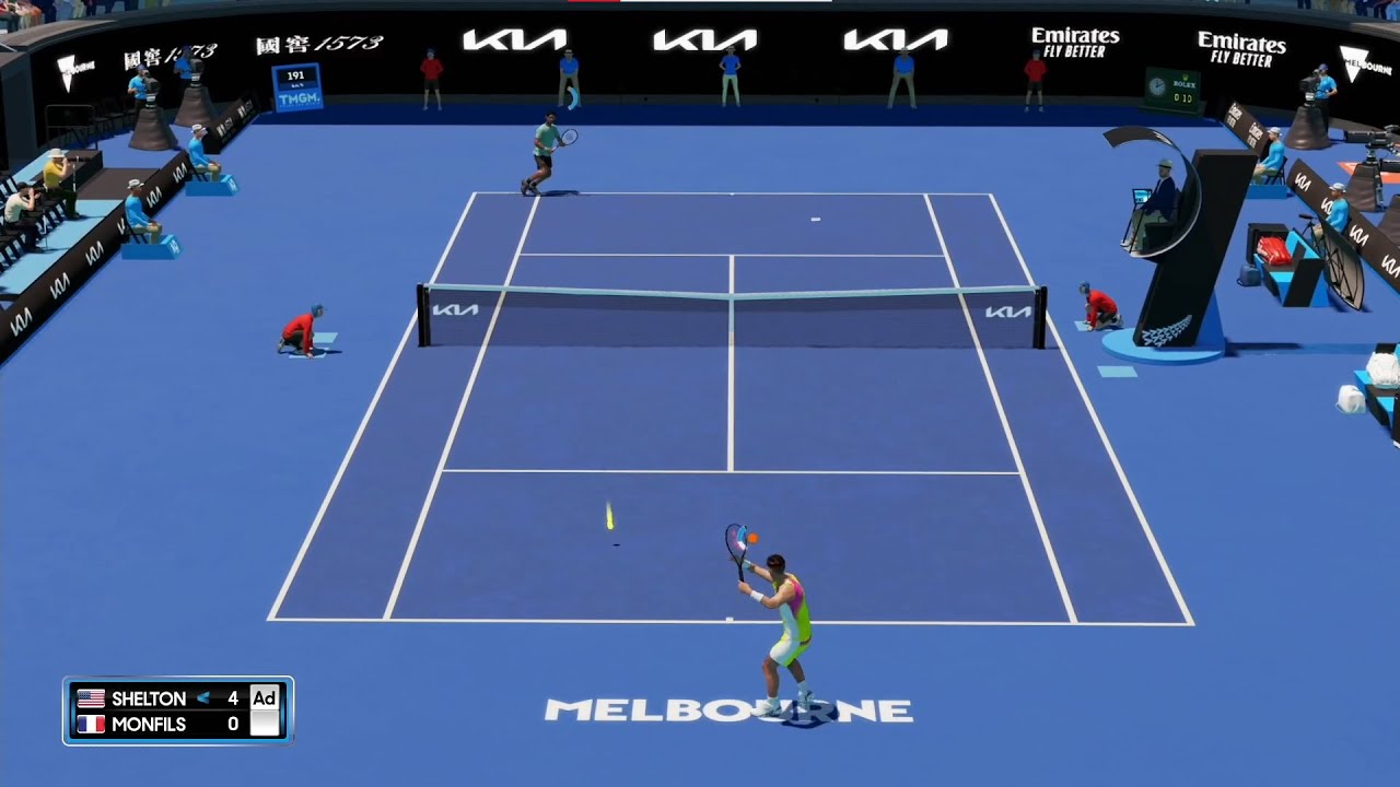 Ben Shelton vs Gaël Monfils ATP Australian Open 25 /AO.Tennis 2 ...