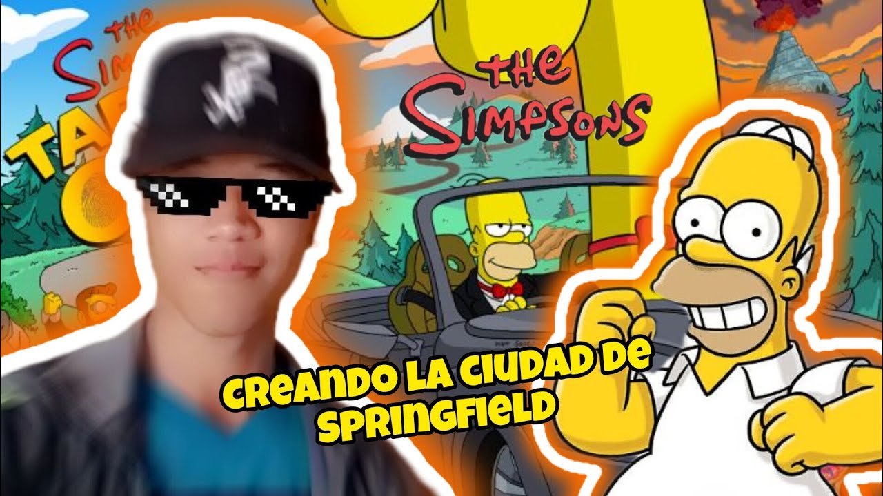 Creando la ciudad de Springfield (Los Simpsons) 🔥💯👍🏼🖤😎 - YouTube