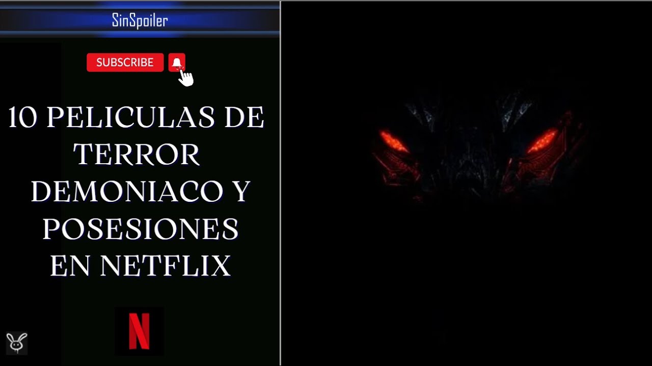 10 PELICULAS de TERROR DEMONIACO y POSESIONES en NETFLIX - YouTube
