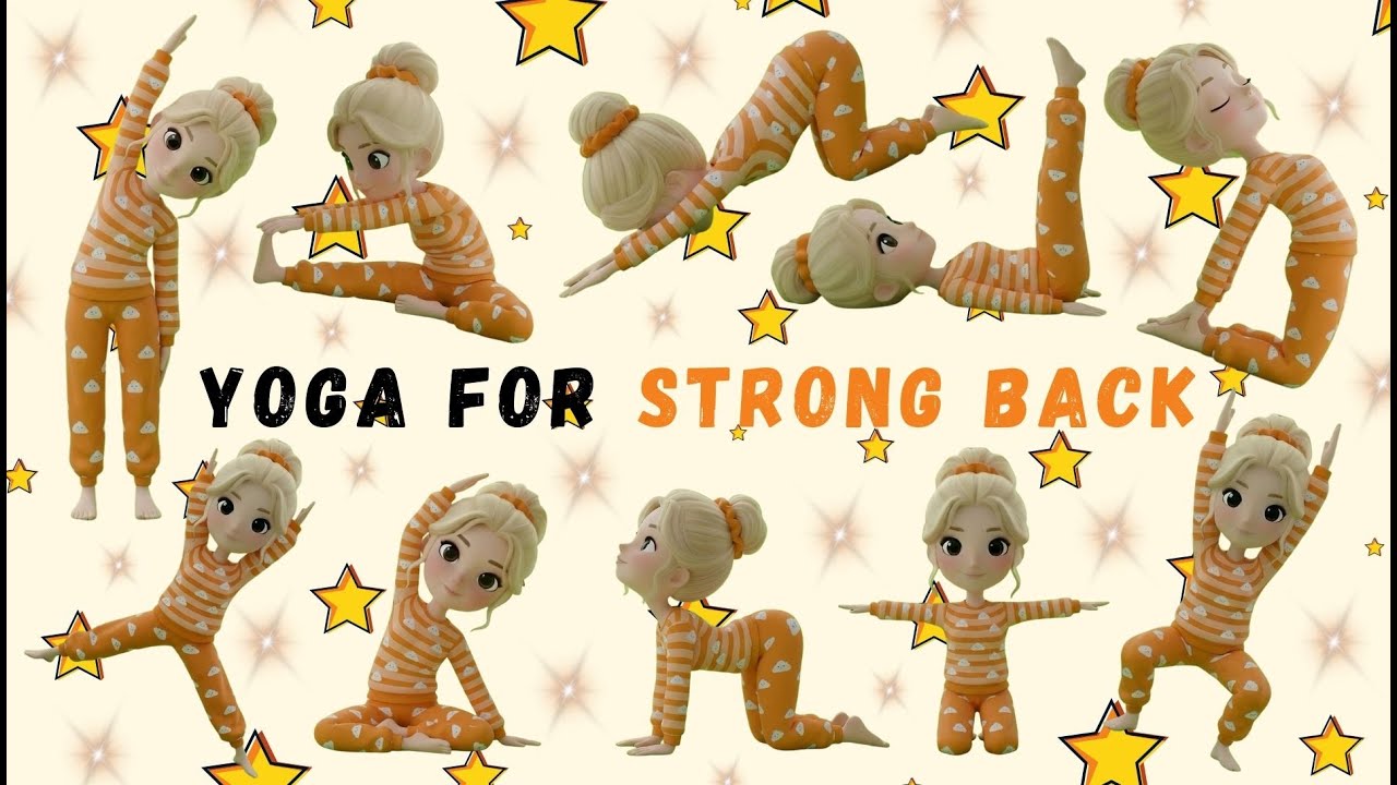 Yoga for Strong Back for Kids | Improve Strength & Posture | Yoga for ...
