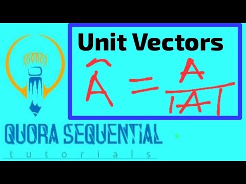 Unit Vectors- principles of physics - YouTube