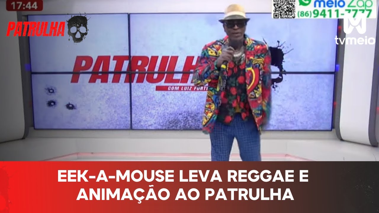 Eek-a-Mouse leva reggae e animação ao Programa Patrulha - YouTube