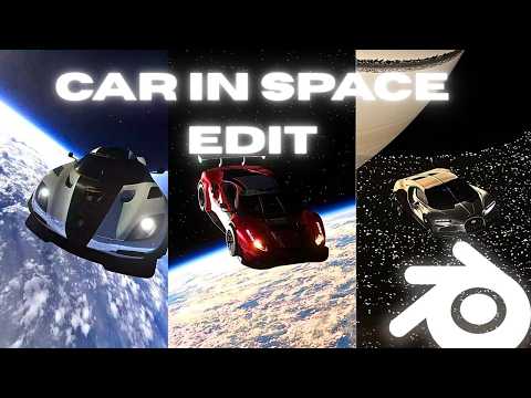 How to make Viral "car in space" Edits in 5 minutes - YouTube