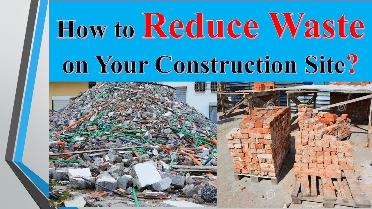How to Reduce Waste on Your Construction Site ? || By Civil Guruji ...
