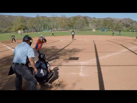 Bella Bos Double vs A's Mercado Sabo 11/22/20