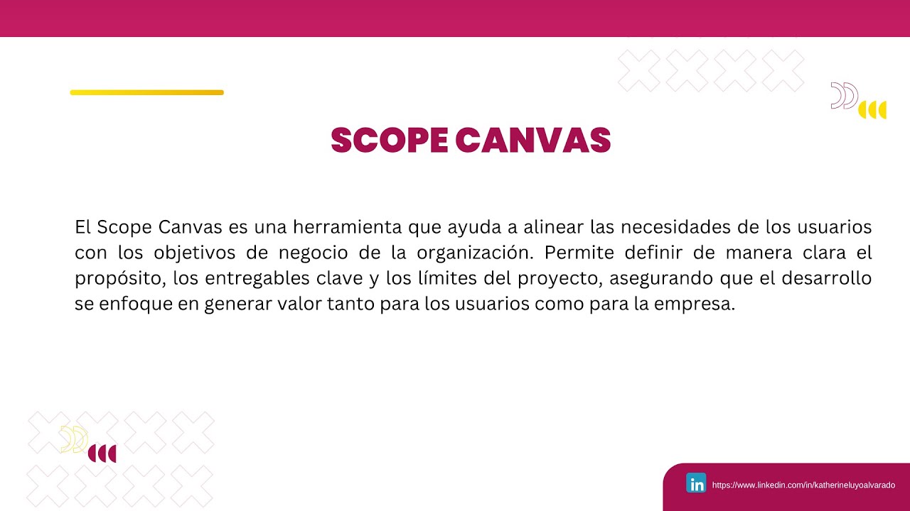 Scope Canvas: Herramienta Ágil y Visual - YouTube