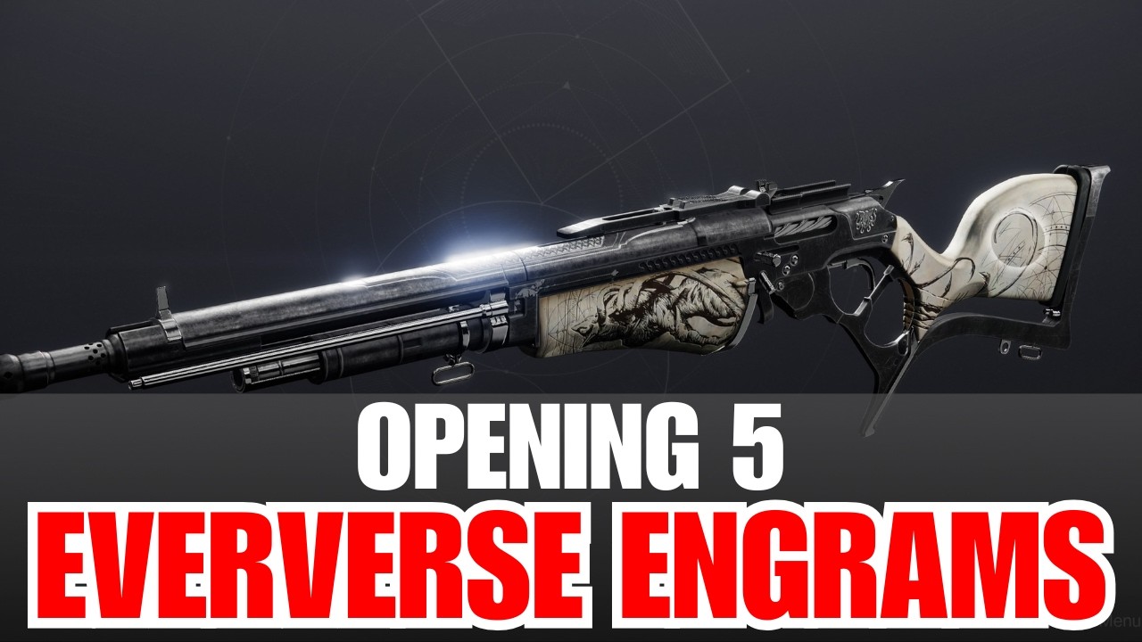 Opening 5 EVERVERSE ENGRAMS - Destiny 2 Engrams - Engram Rewards and ...