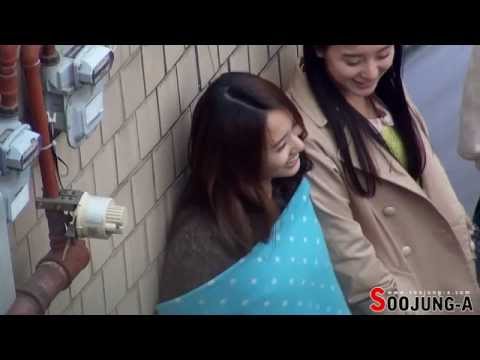 120223 f(x) Krystal fancam - High Kick 3 Filming