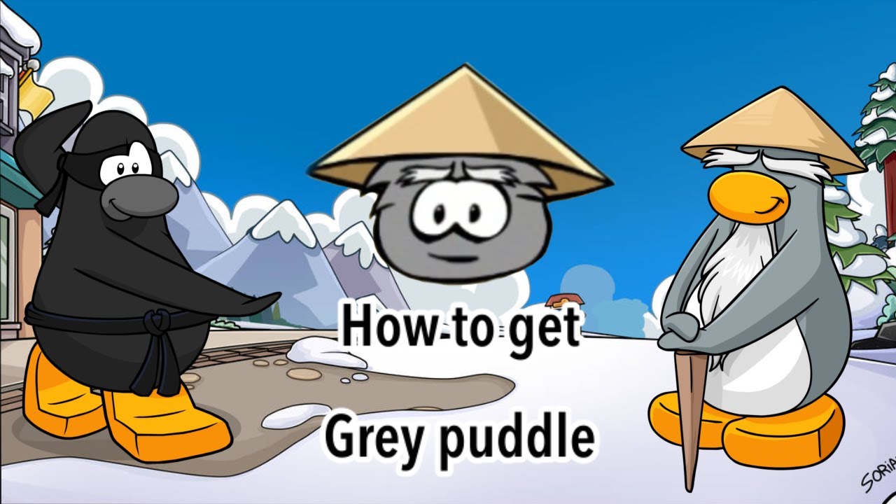 How to get grey puffle | Club penguin journey - YouTube