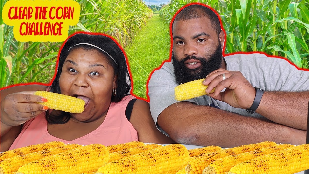 CLEAN THE CORN CHALLENGE| pr gang| TAMZTABLE - YouTube