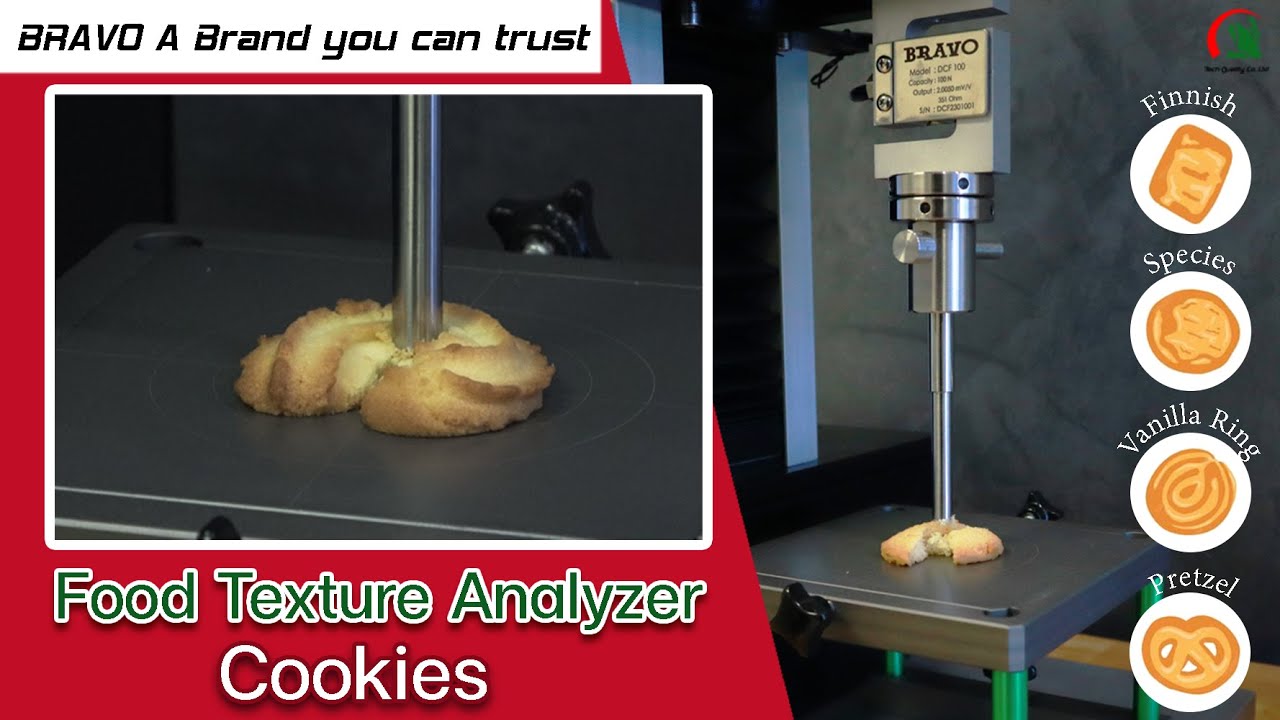 Crispy Cookies Texture Test การทดสอบความกรอบของ "คุกกี้" เคล็ดลับการ ...