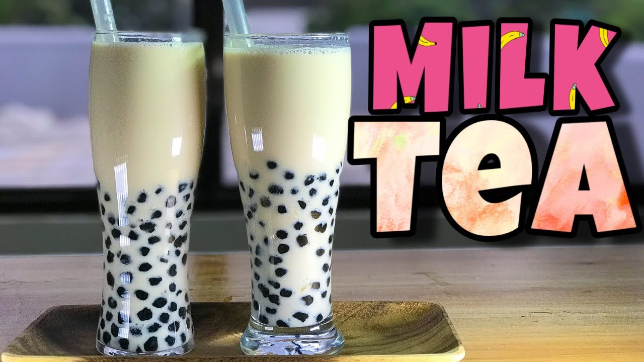 HOW TO MAKE MILK TEA RECIPE | DIY MILK TEA | BOBA TEA | [Cinematic ...