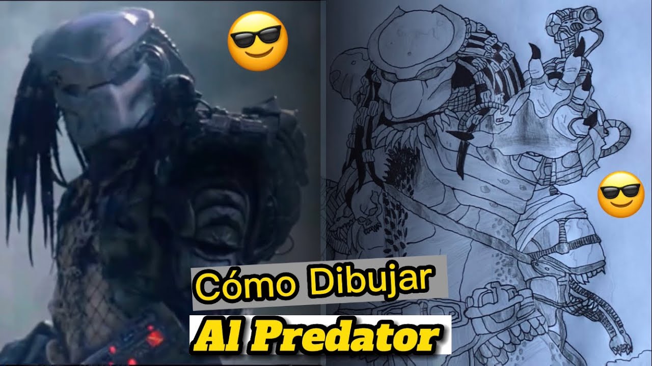 Cómo Dibujar al Depredador ( Predator) paso a paso, fácil y creativo 😇🙂 ...