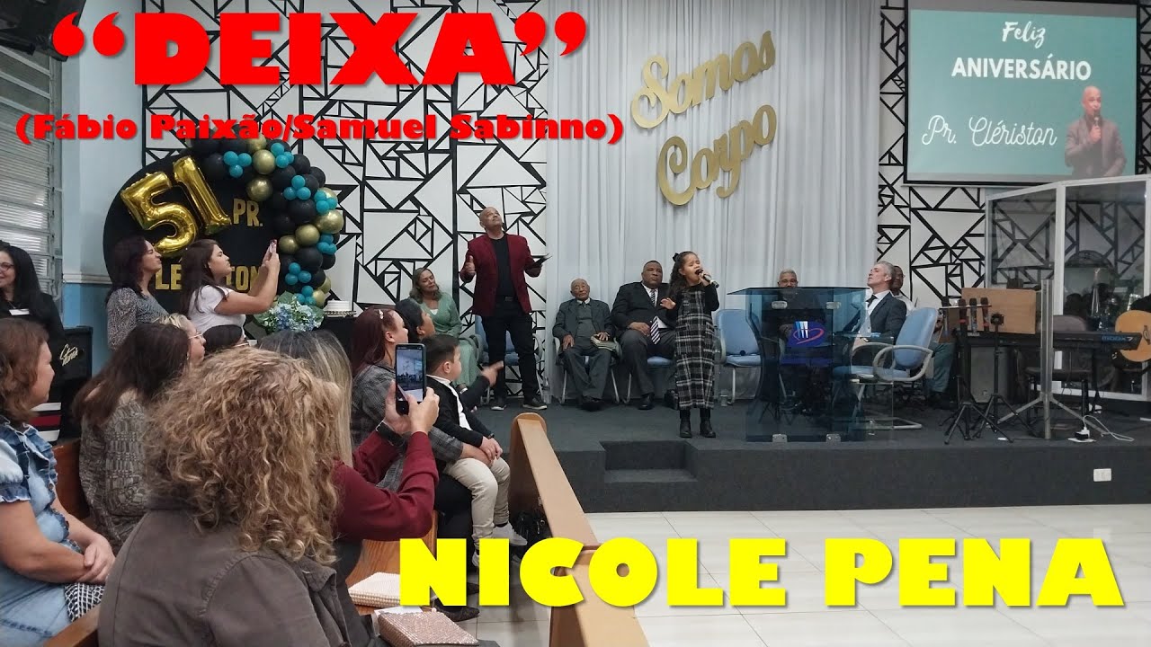 Deixa (Fábio Paixão/Samuel Sabinno) - Nicole Pena - YouTube