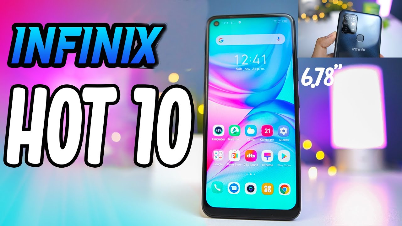 INFINIX HOT 10 | REVIEW EN ESPAÑOL UN EQUIPO CON 4GB+64GB POR $133 ...