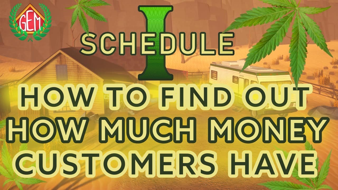 Schedule 1 How to See How Much Cash a Customer Has - YouTube
