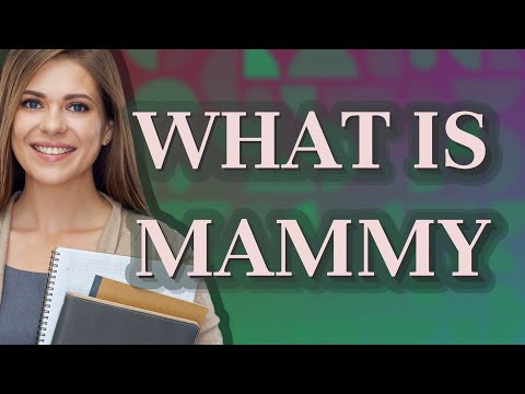 Mammy | meaning of Mammy - YouTube