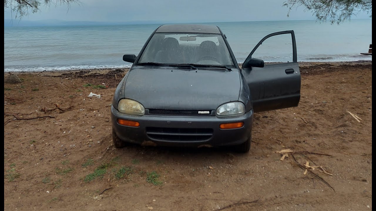 Mazda 121 DB Last Ride - YouTube