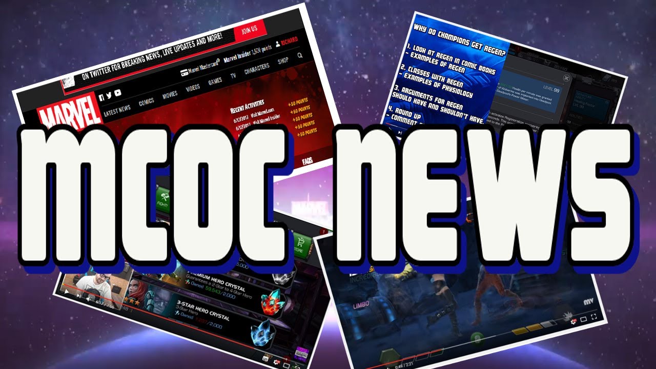 Seatin Gets Screwed and Marvel Insider Problems + Much More - MCOC NEWS ...