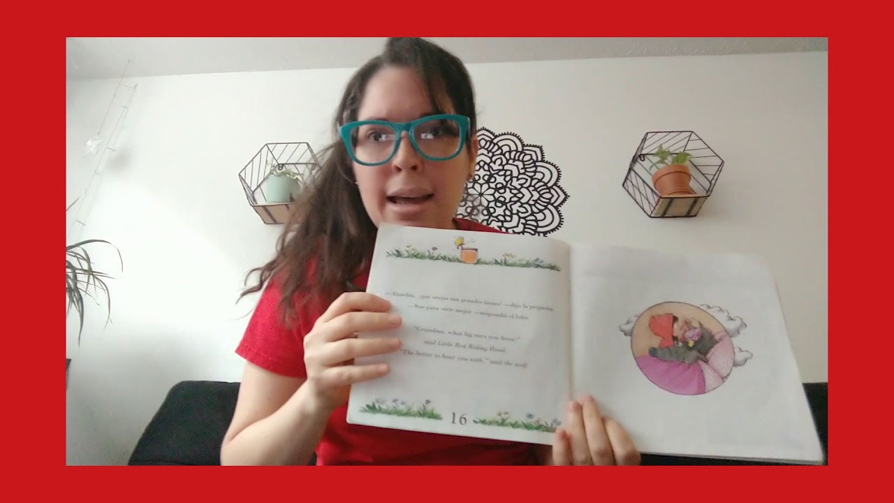 Bilingual The Little Red Riding Hood/ La Caperucita Roja bilingüe ...