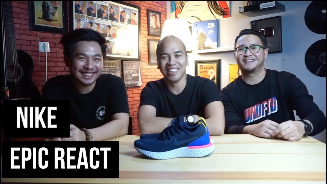 THE SNKRS - NIKE EPIC REACT REVIEW (FEAT BOIM LENNO & DENNIS PONDAAG ...