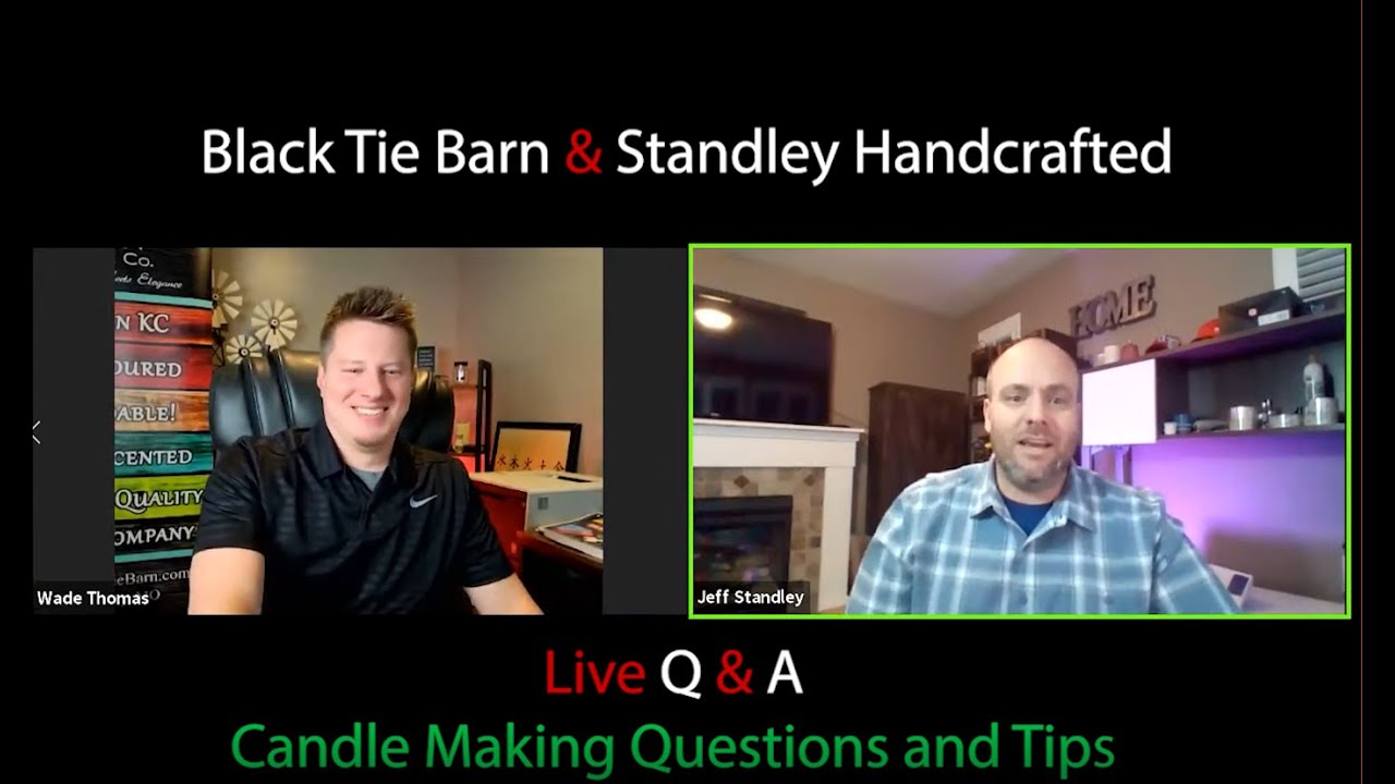 Candle Making Live Q&A with Standley Handcrafted [Recorded] | Candle ...
