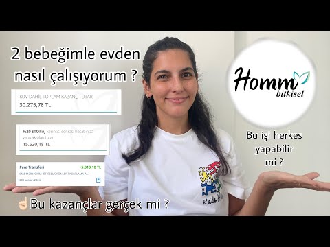 İNTERNETTEN PARA KAZANMA | EVDEN ÇALIŞARAK PARA KAZANMA | HOMM BİTKİSEL'LE KENDİ İŞİNİZİ KURUN