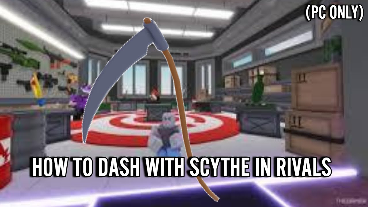 How to dash with scythe in rivals! (PC only) - YouTube