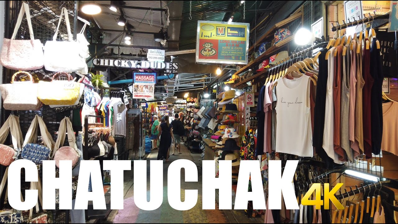 Chatuchak Weekend Market, Bangkok 2020 walking tour 4k - YouTube