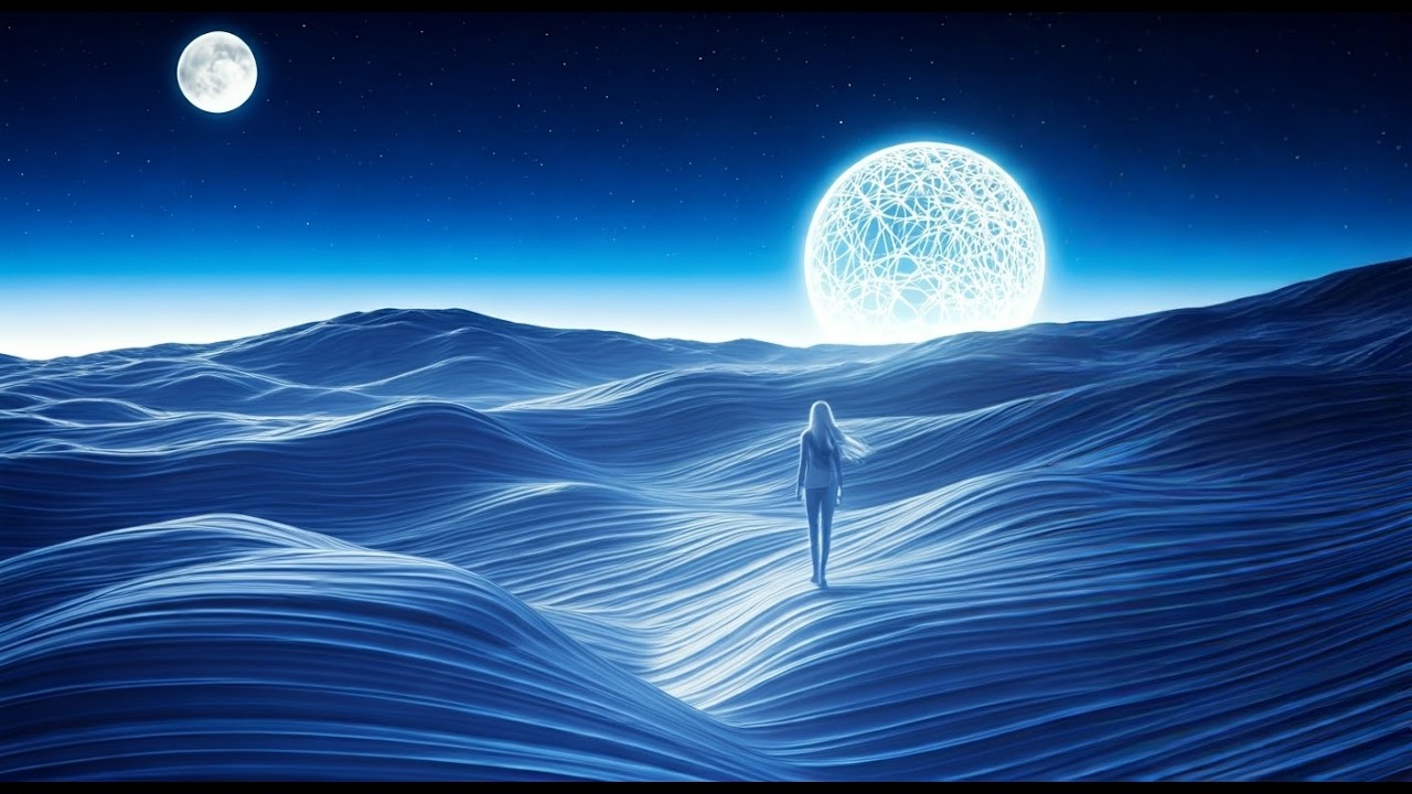 Atmosphere for Deep Sleep with Full Moon | Peaceful Nights - YouTube
