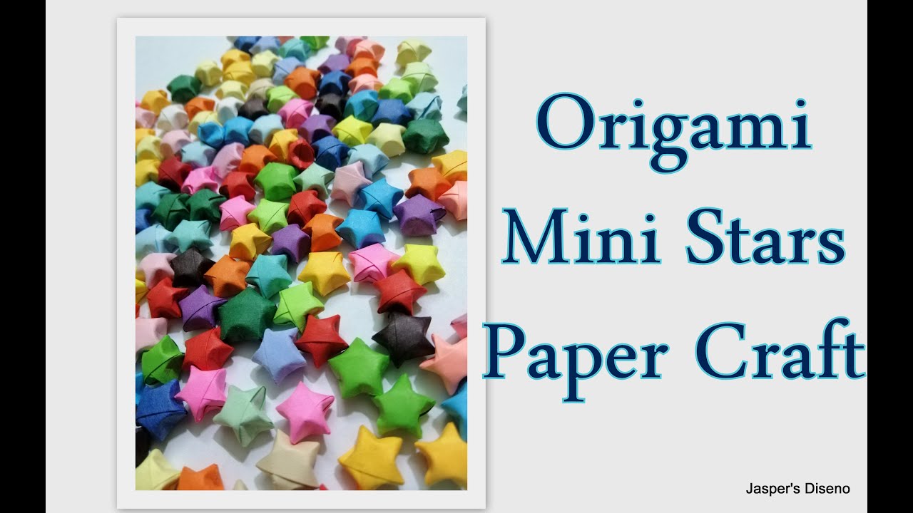 How to make Paper Star | Origami Mini Star | Paper Craft | Easy Origami ...