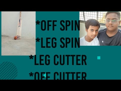 how to ball off spin, legs spin, leg cutter, off cutter||kannadiga ...