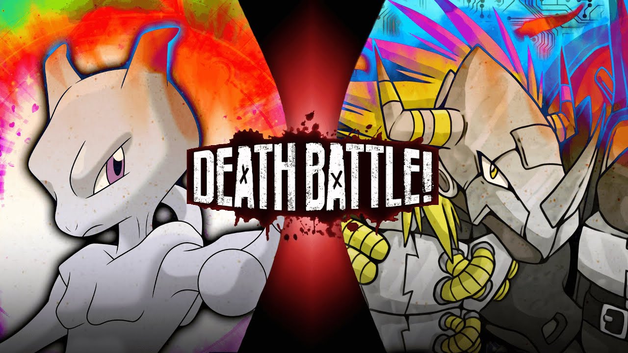Fan Made Death Battle Trailer: Mewtwo vs BlackWarGreymon(Pokémon vs ...
