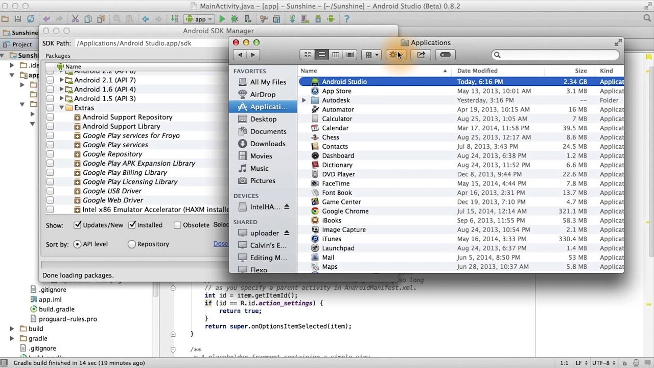 Install HAXM - Developing Android Apps - YouTube
