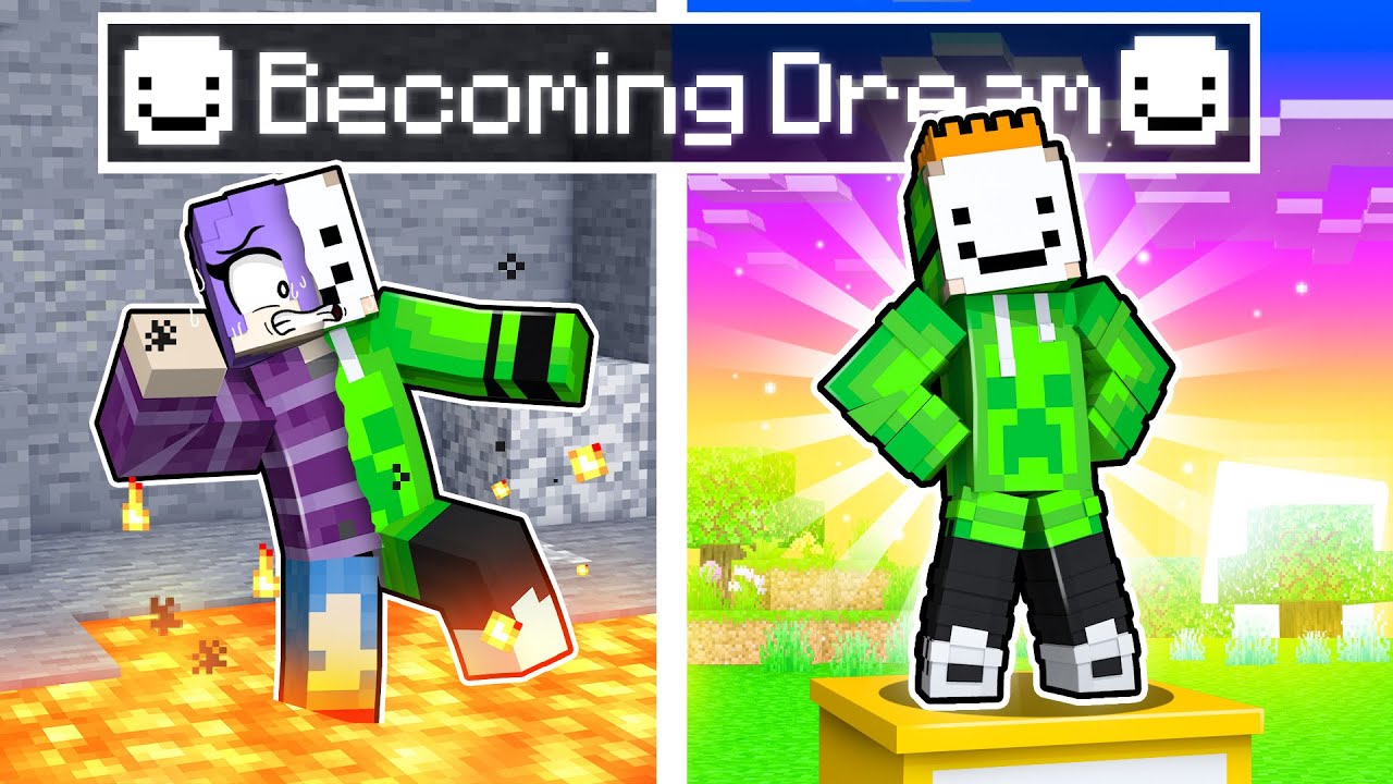 Becoming DREAM in Minecraft! - YouTube