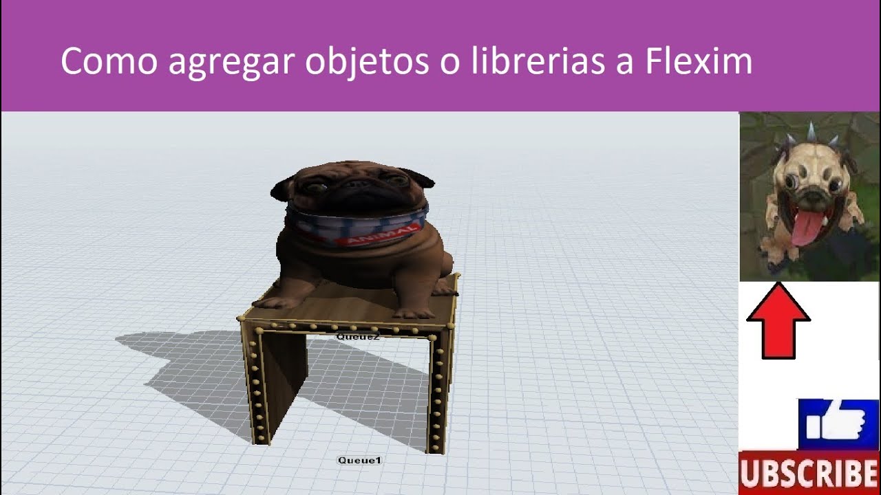 Como agregar librerias u obejetos a Flexim - YouTube