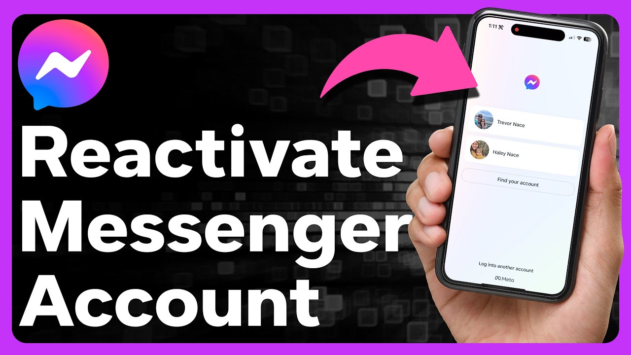 How To Reactivate Messenger Account - YouTube