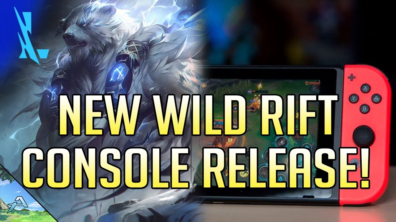 [Lol Wild Rift] New Wild Rift Console Release! - YouTube