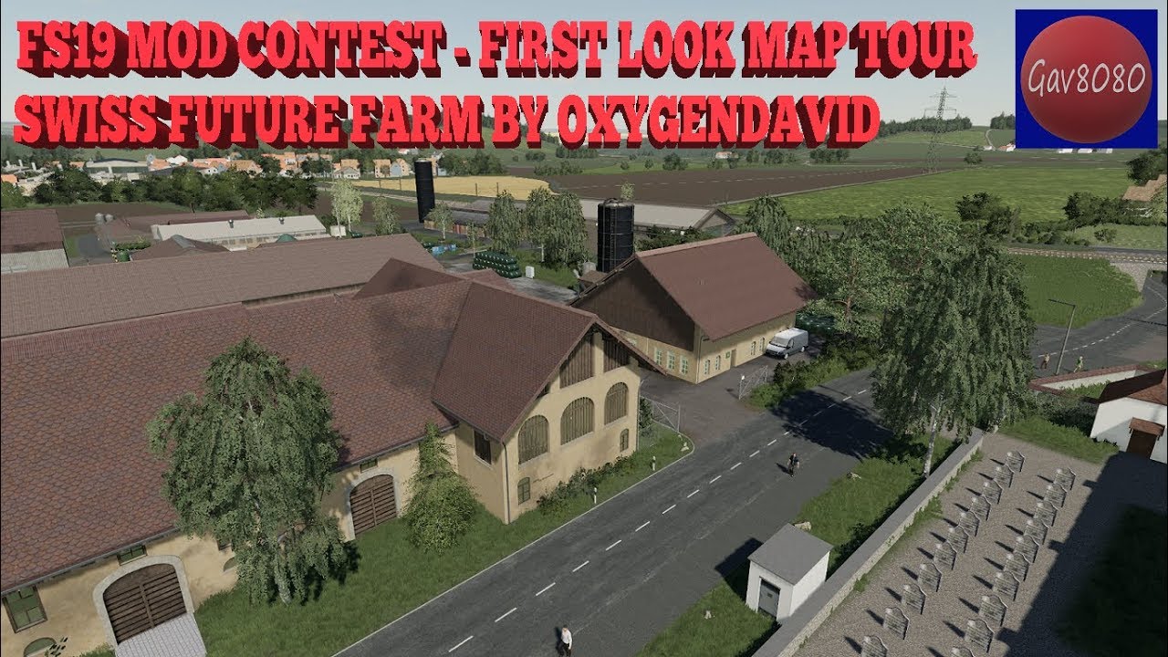 First Look Map Tour - FS19 Map Contest - Swiss Future Farm by ...