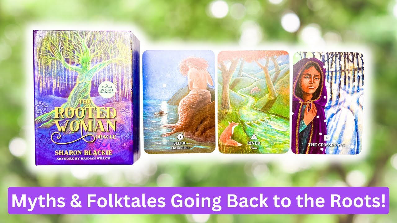The Rooted Woman Oracle Deck Unboxing 💜🌱🌳 - YouTube