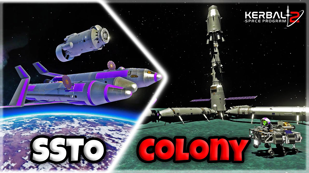 Can I Build a KSP 2 Colony Using ONLY PLANES!? (KSP 2 For Science ...