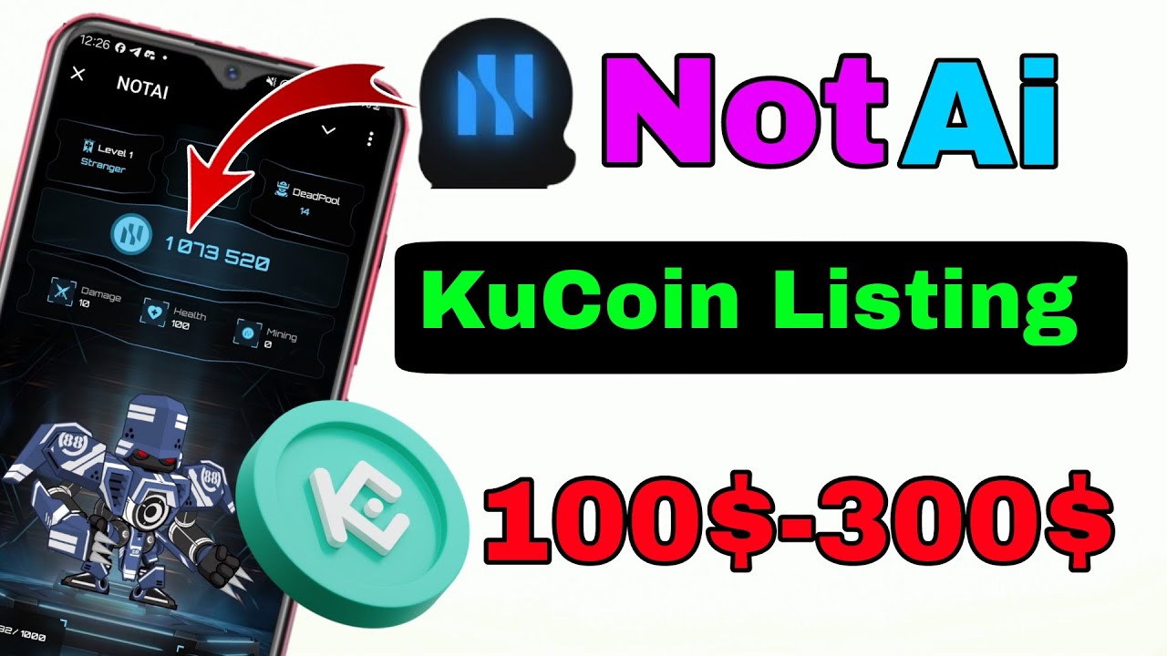 NotAi Telegram Mining Project | Kucoin Pre-Market Listing | Free Income ...
