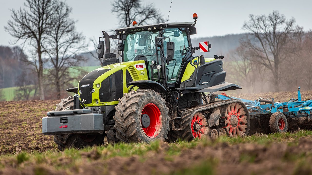 Claas Axion 960TT - YouTube