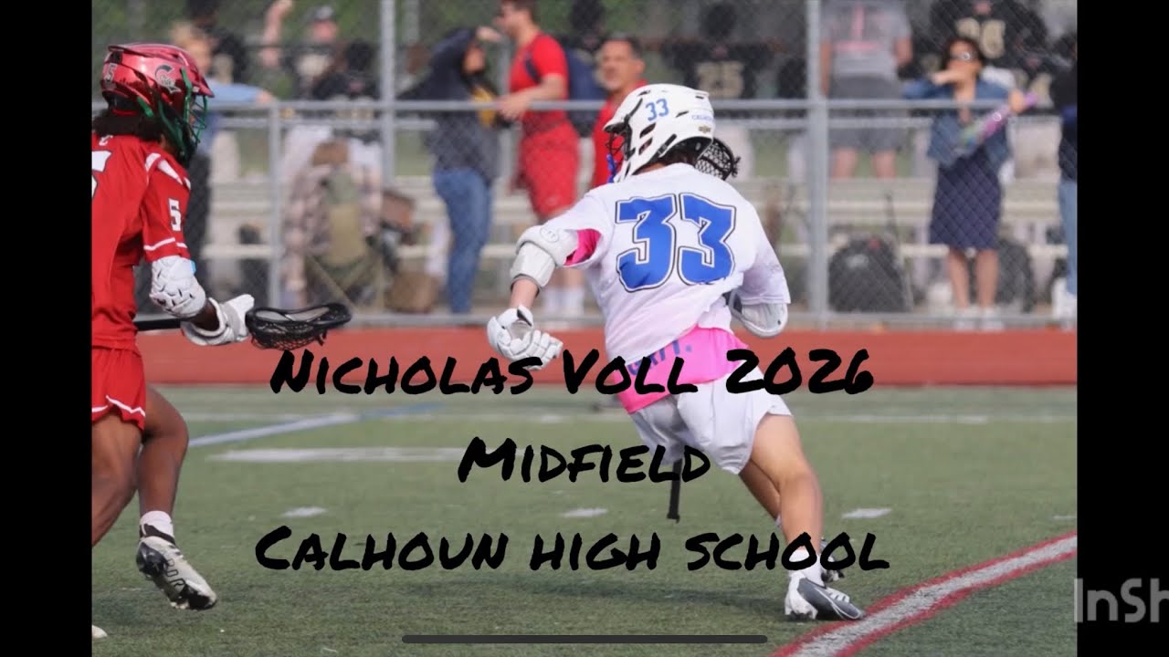 Nicholas Voll 2026 Midfield Calhoun HS - YouTube