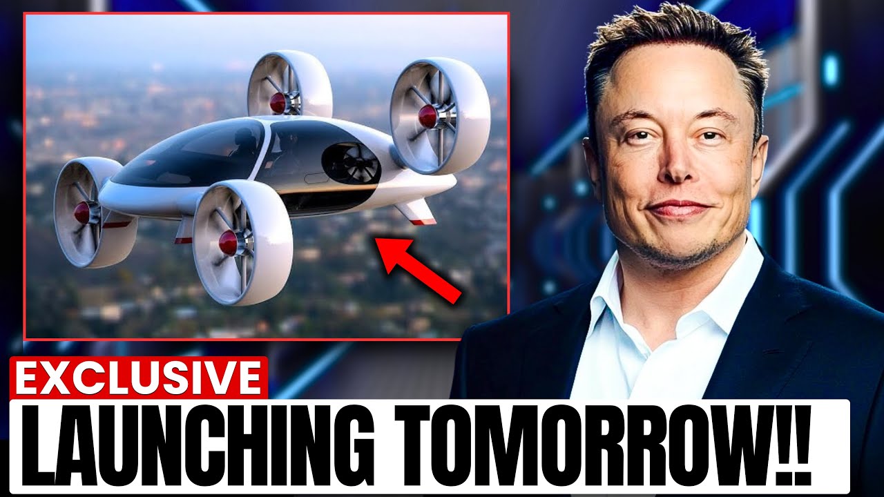 Elon Musk: "Our New Flying Cars Will Hit The Market TODAY" - YouTube