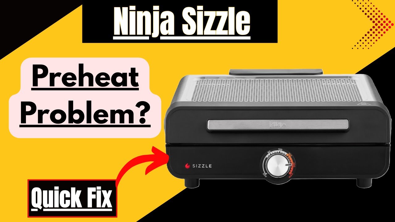 Ninja Sizzle Taking Too Long to Preheat? Try These Tips - YouTube