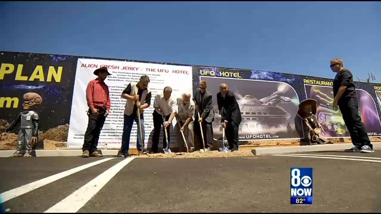 UFO Hotel in Baker - Channel 8 News - YouTube