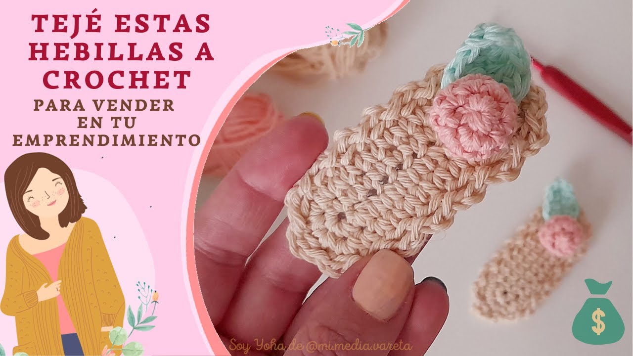 ¿Querés VIVIR del CROCHET? Te enseño CÓMO TEJER ACCESORIOS para que ...
